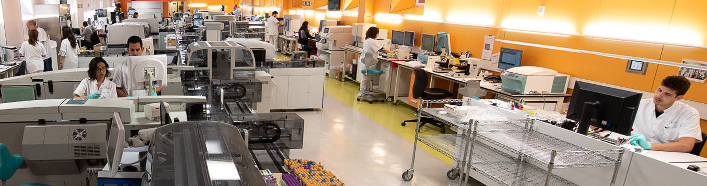 Área Operativa del Laboratorio Core | Hospital Clínic Barcelona