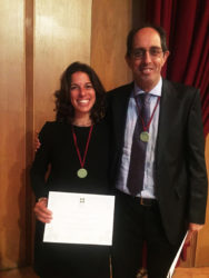 Violeta Moizé i Josep Vidal, Membres Acadèmics d’Honor de l’Academia ...