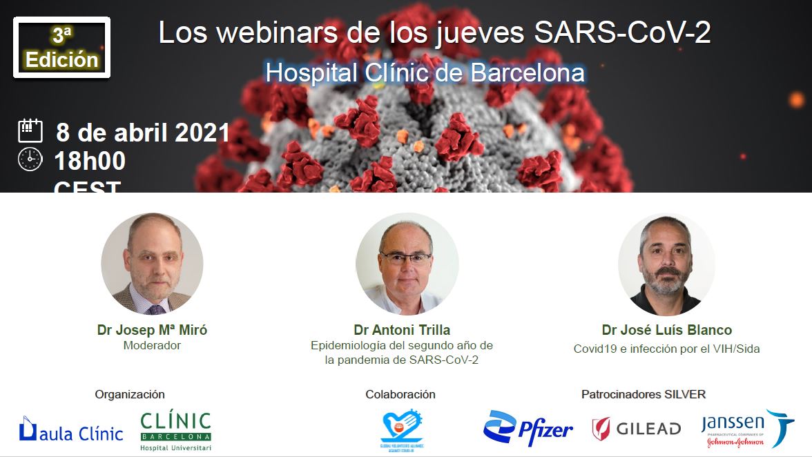 Los webinars de los jueves SARS-CoV-2 | Hospital Clínic Barcelona