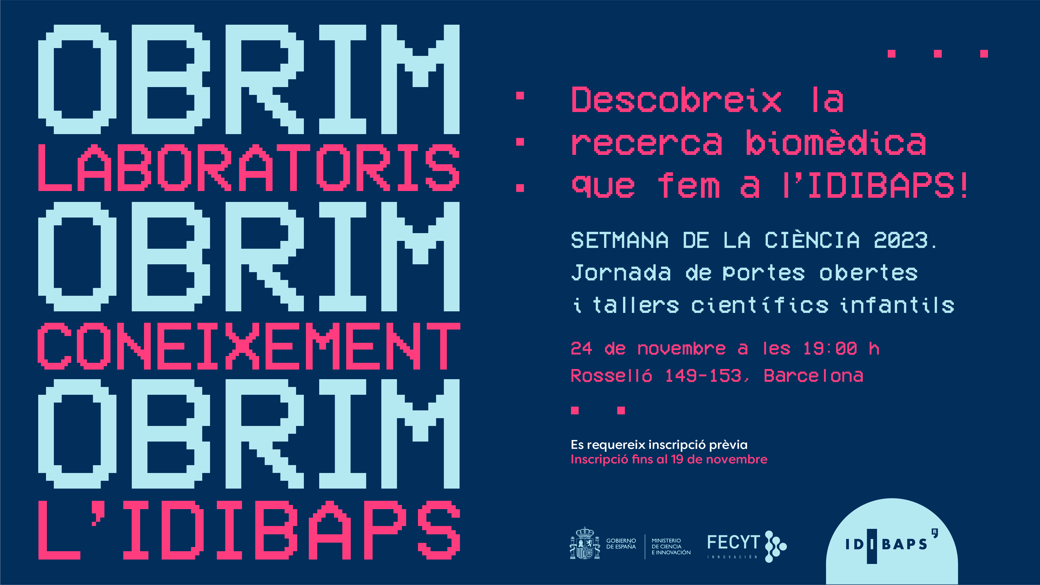 Open day at IDIBAPS 2023